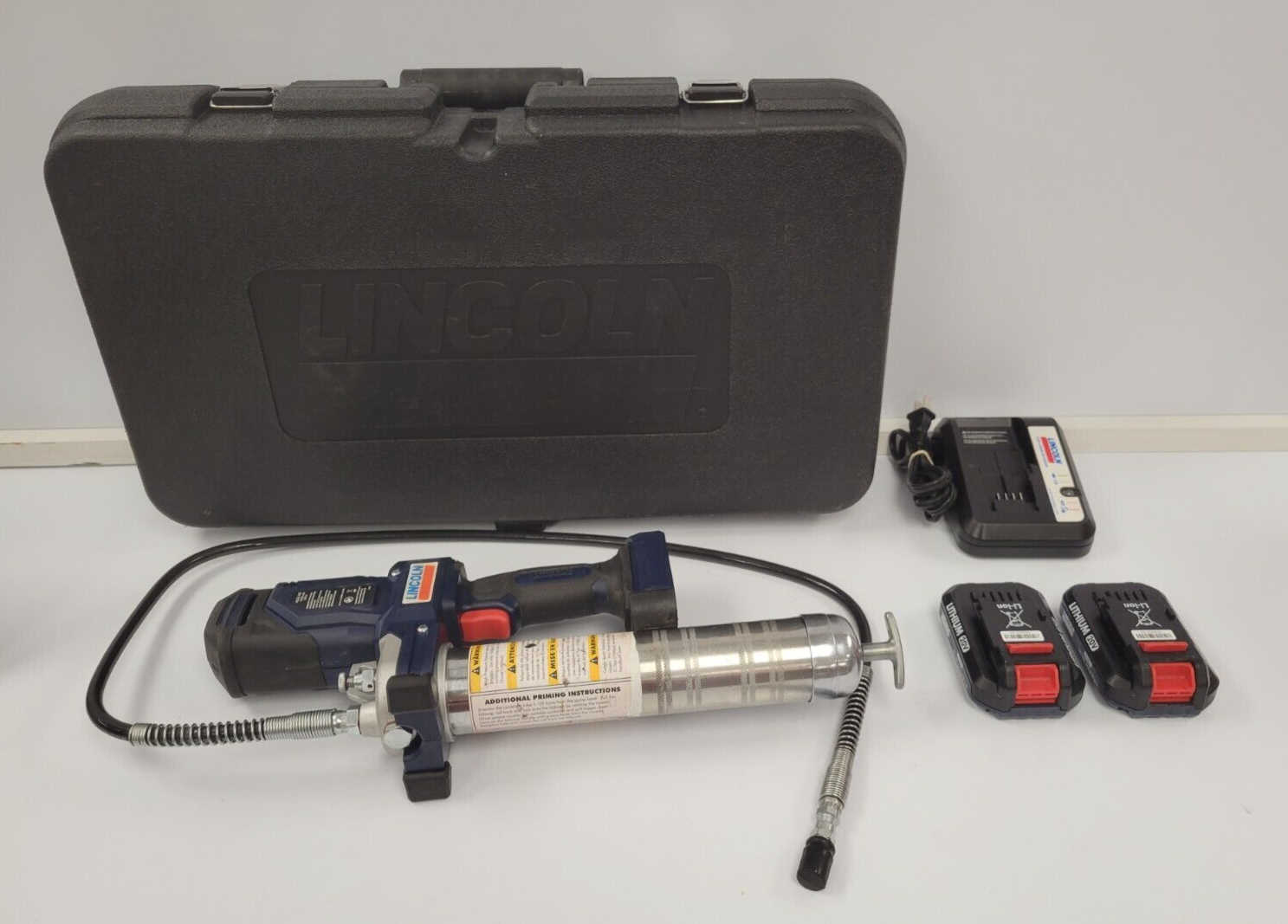 (I-36251) Lincoln Power Luber 1890 Grease Gun – Product Deliveries